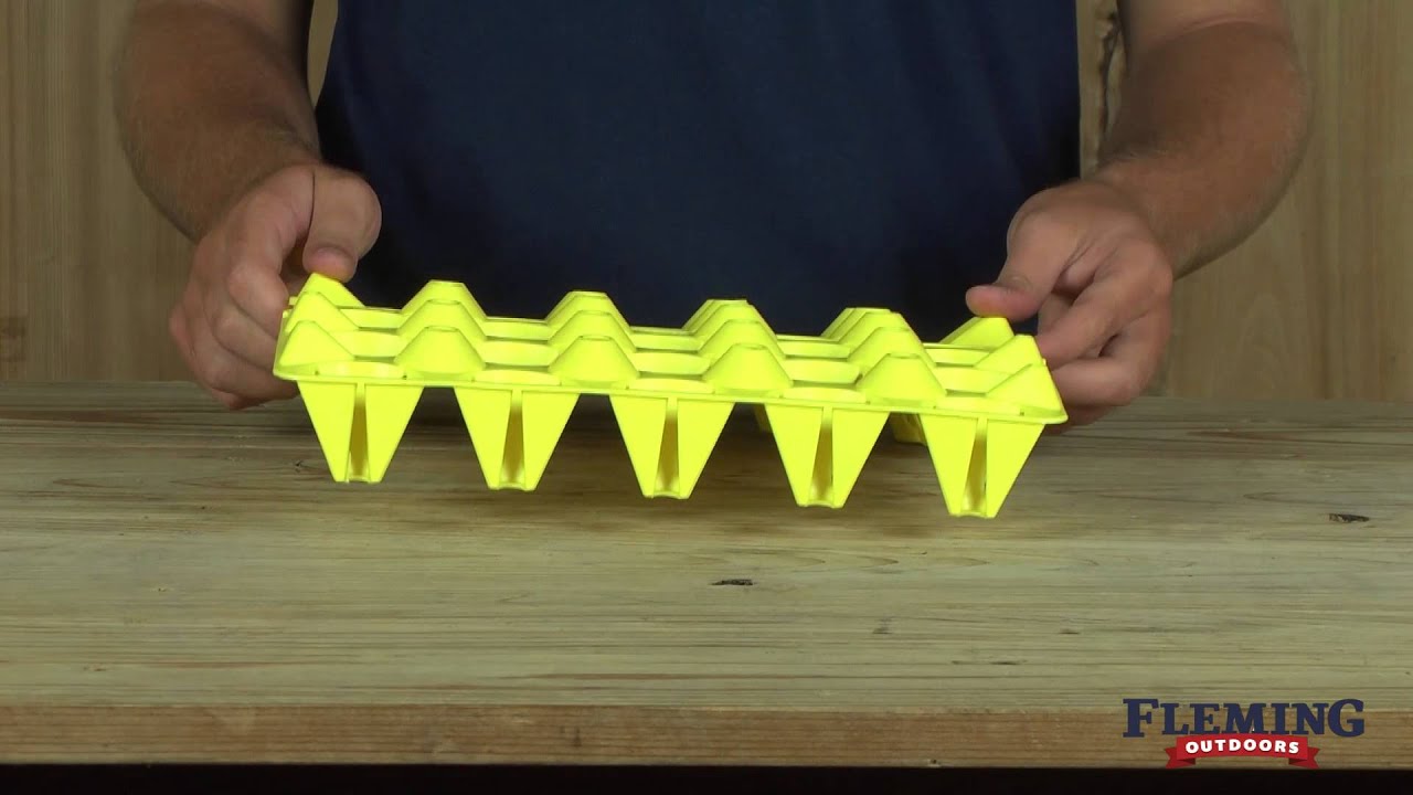 Plastic Turkey or Duck Egg Tray - YouTube