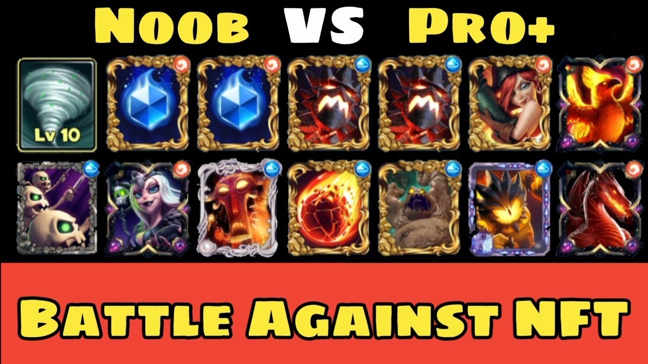 Noob Vs Pro? Common To Max! Castle Crush Gameplay - YouTube