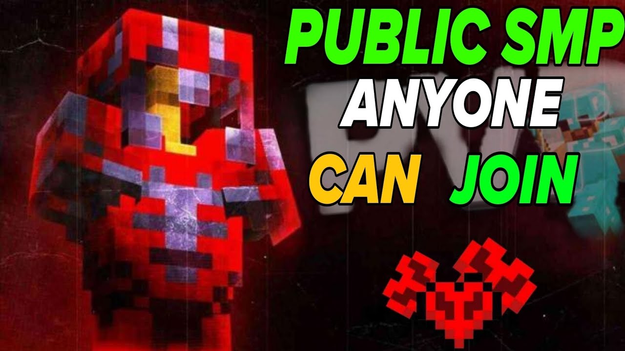 Minecraft public smp Java edition+pocket edition anyone can join # ...