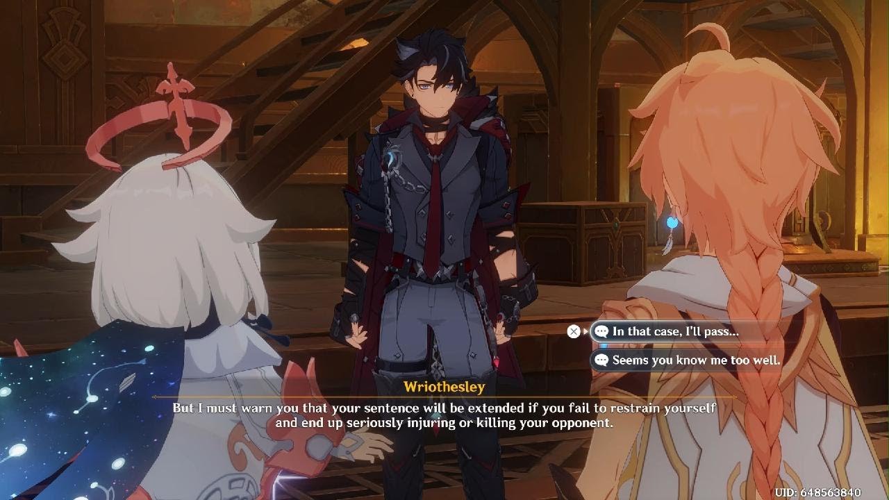 Genshin Impact - Pankration Ring - YouTube