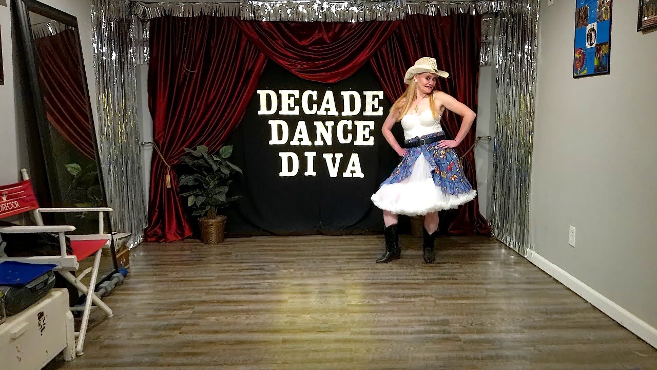 How to Sleazy Slide Line Dance - YouTube