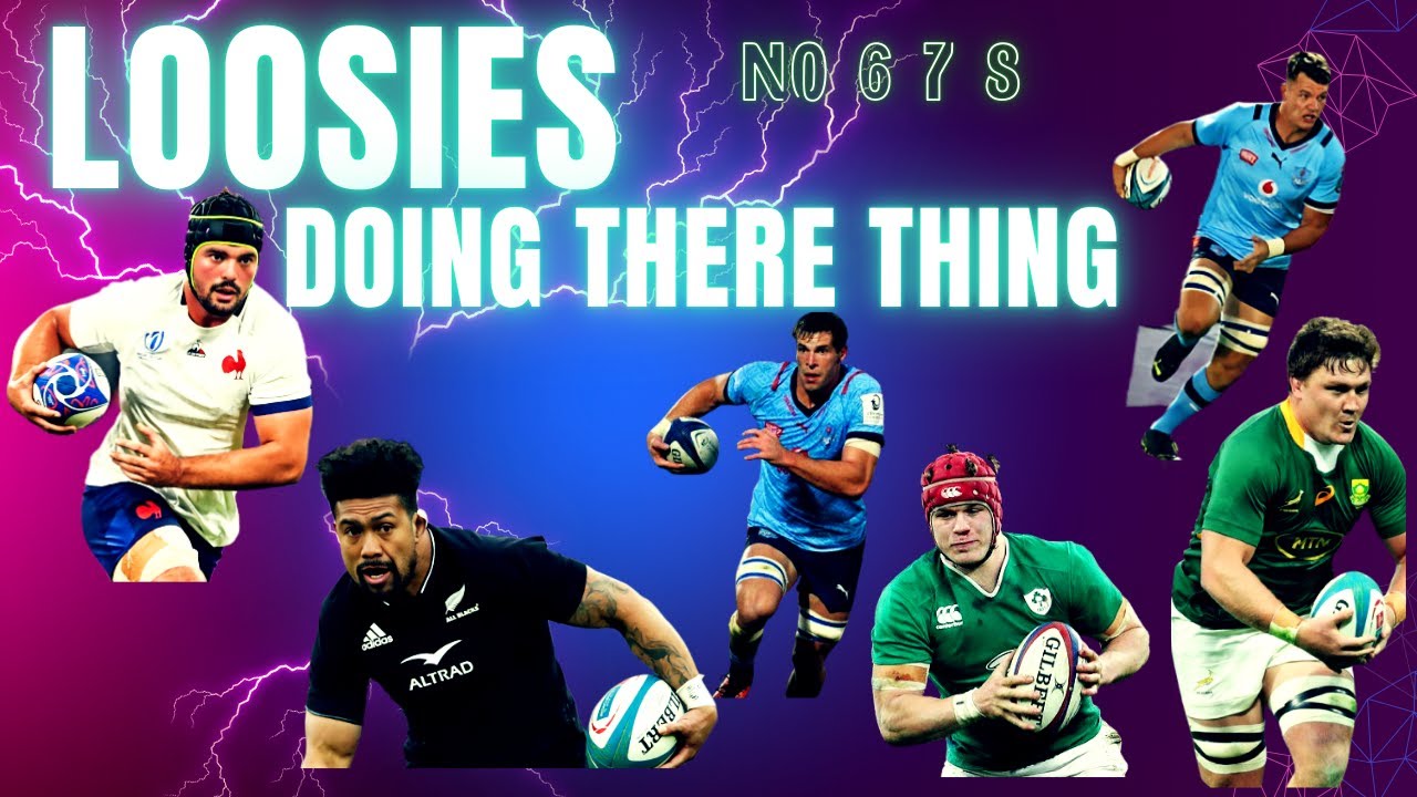 Rugby Loose Forwards Big Tackles, Scoring & Highlights - YouTube