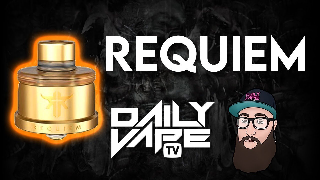 Vandy Vape Requiem RDA ~ XIRON First Impressions - YouTube