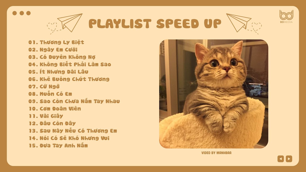 「speed up playlist」cuộc sống không giống cuộc đời. Nhưng anh lại giống ...