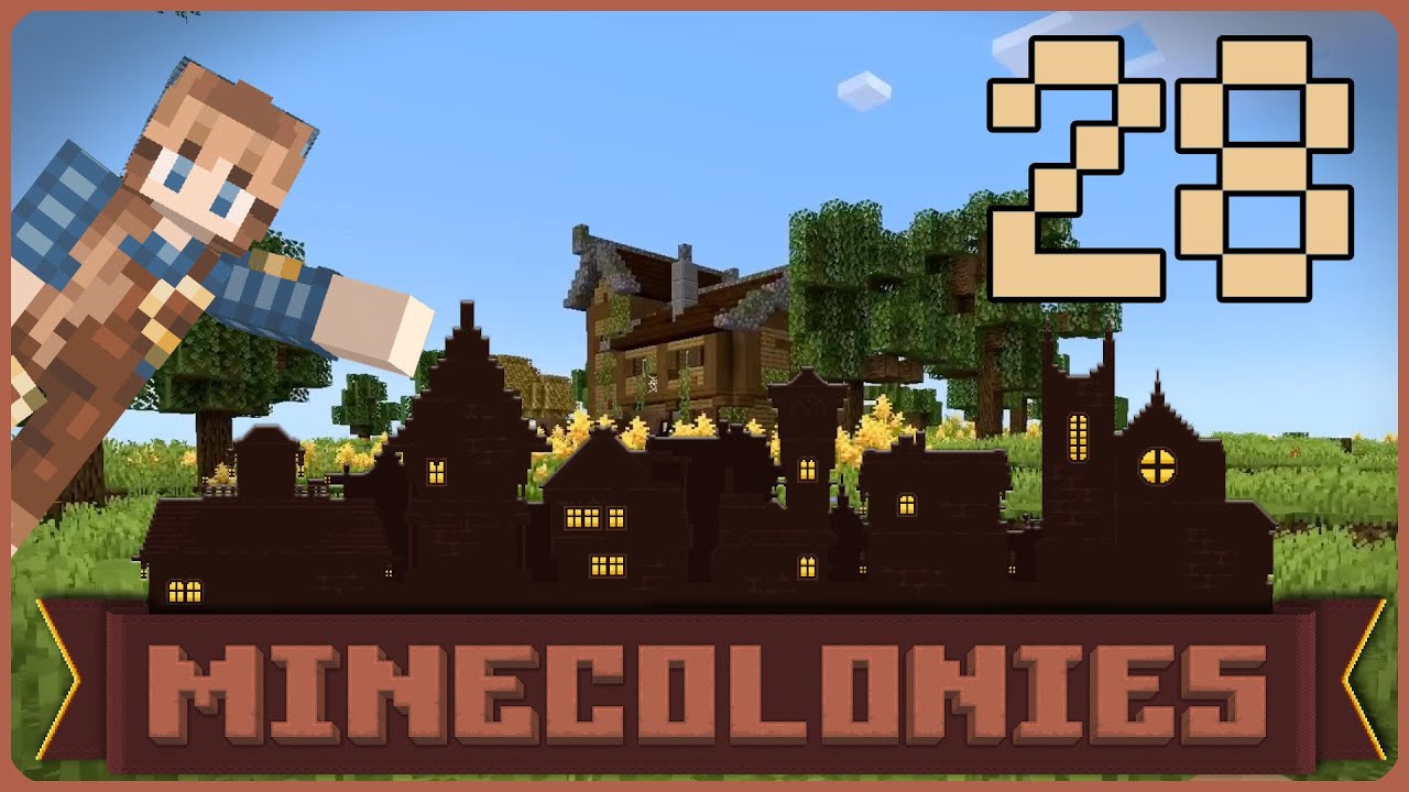 Von der Reise zurück zum Bau ⛏ Minecraft Minecolonies 28 | Let's Play ...