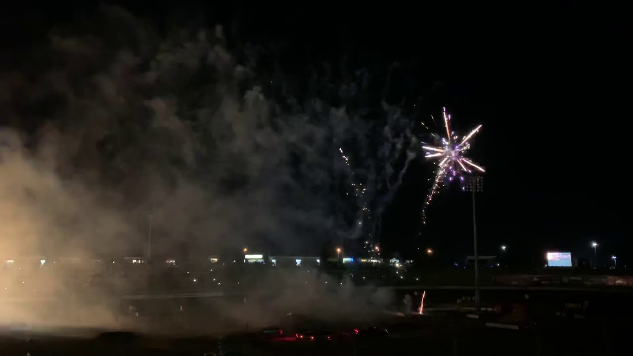 Monster Truck fireworks - YouTube