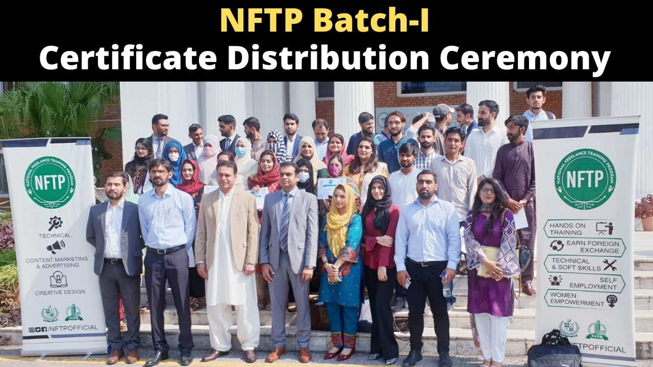 NFTP Batch-I Certificate Distribution Ceremony | UIMS Arid - YouTube