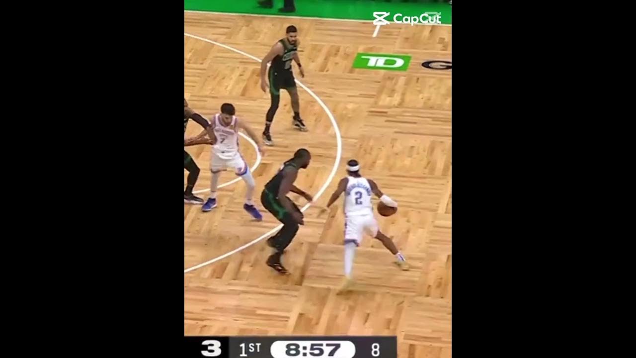 Thunder SGA 34 pts overpowered the Celtics #shorts #kaguilb #shaigilgeousalexander #nba - YouTube