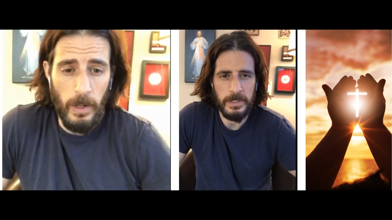 Jonathan Roumie in one of his very first videos reminds us to pray like ...