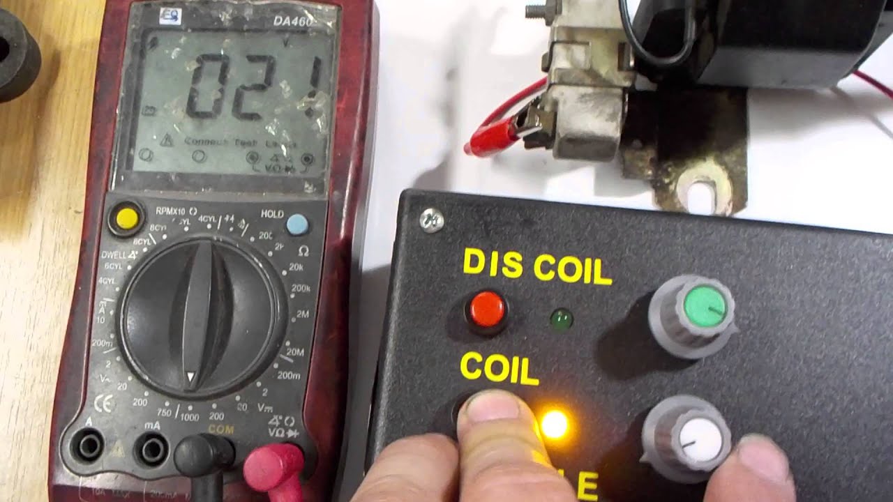 Coil ,DIS coil and module tester with Kilovoltmeter - YouTube