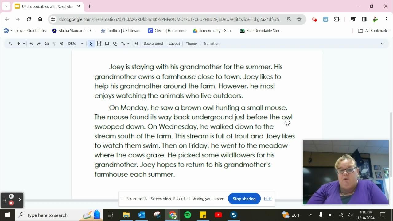 UFLI lesson 96 Choral Read - YouTube