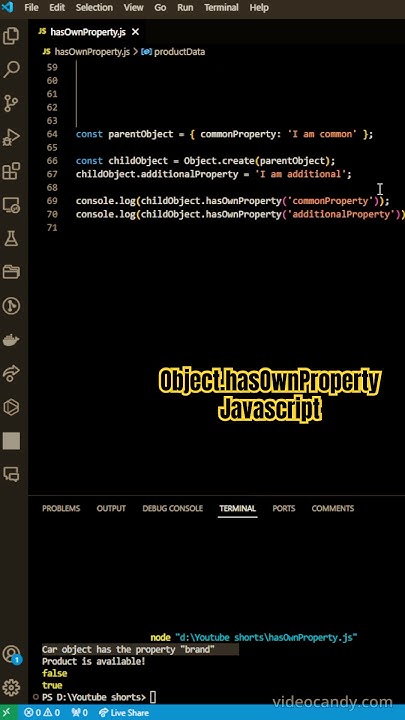 22/30: Unveiling Object.hasOwnProperty() JavaScript! Detect ownership of properties for robust ...