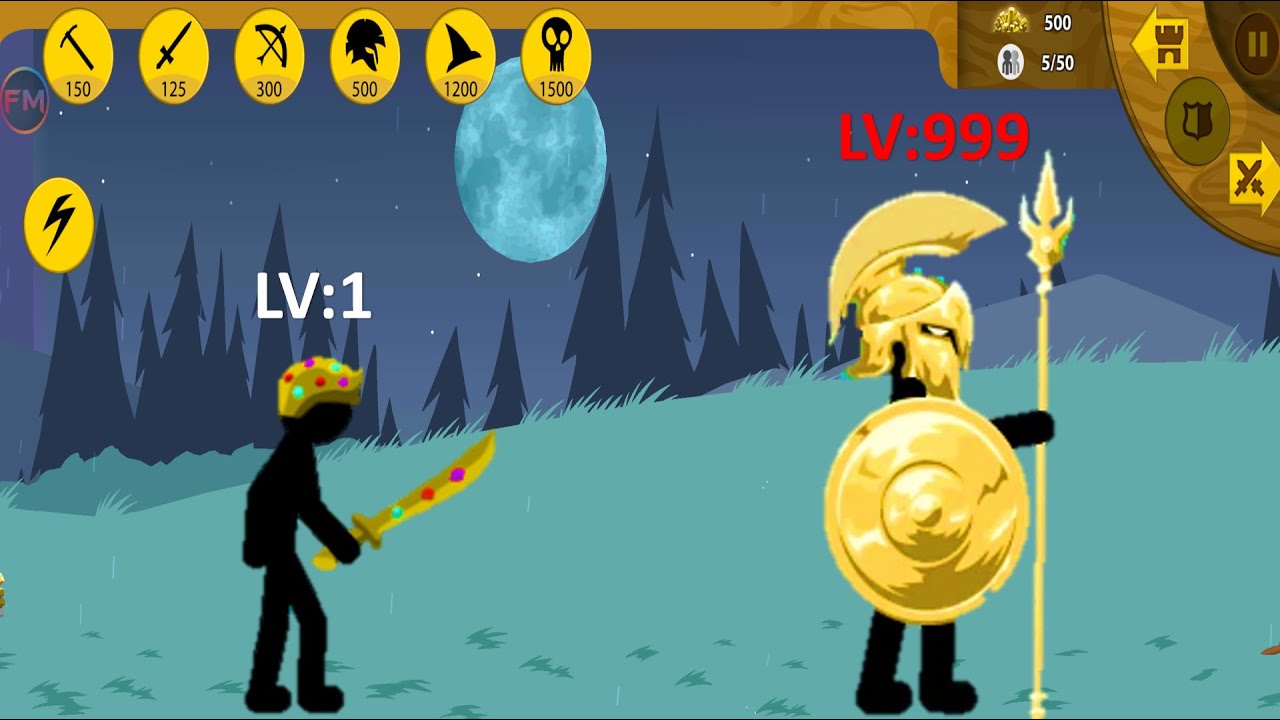 Stick war legacy-Giáo vàng ngày xưa mạnh như thế nào ? - YouTube