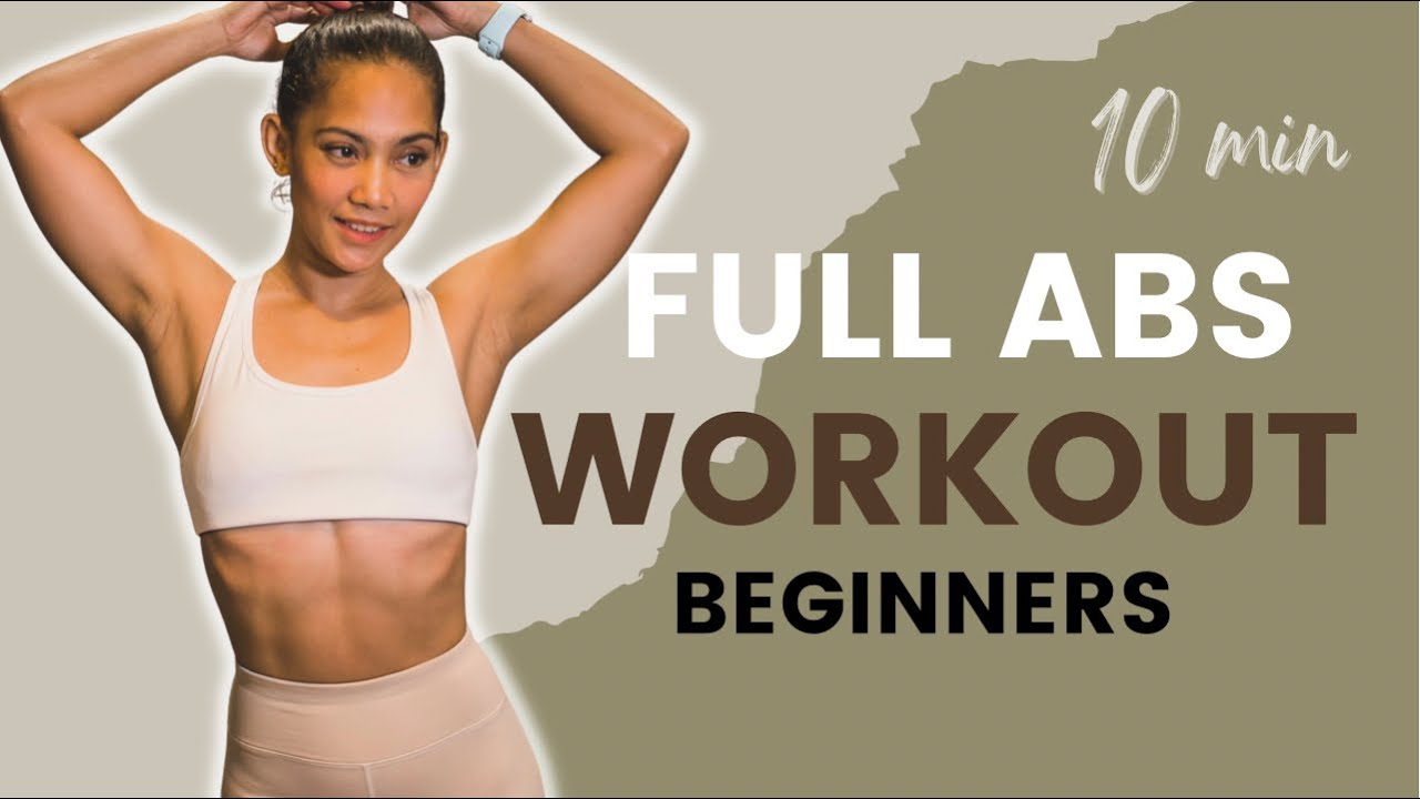 10 MIN BEGINNER ABS WORKOUT | FULL ABS WORKOUT AT HOME | NO EQUIPMENT ...