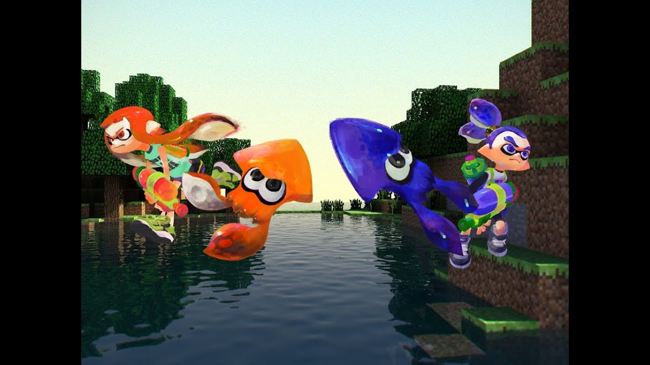 Amazing New Minecraft Splatoon Server by SethBling! - YouTube