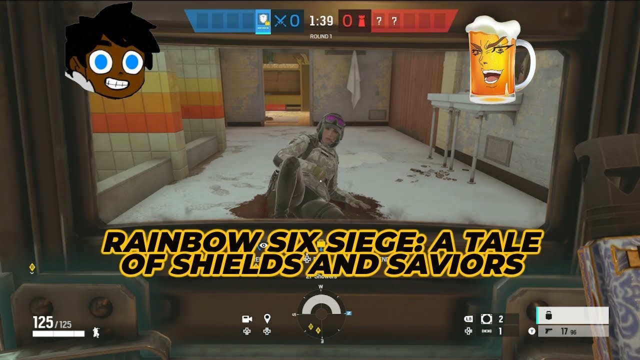 Rainbow Six Siege Funny Moments: A Tale of Shields and Saviors - YouTube