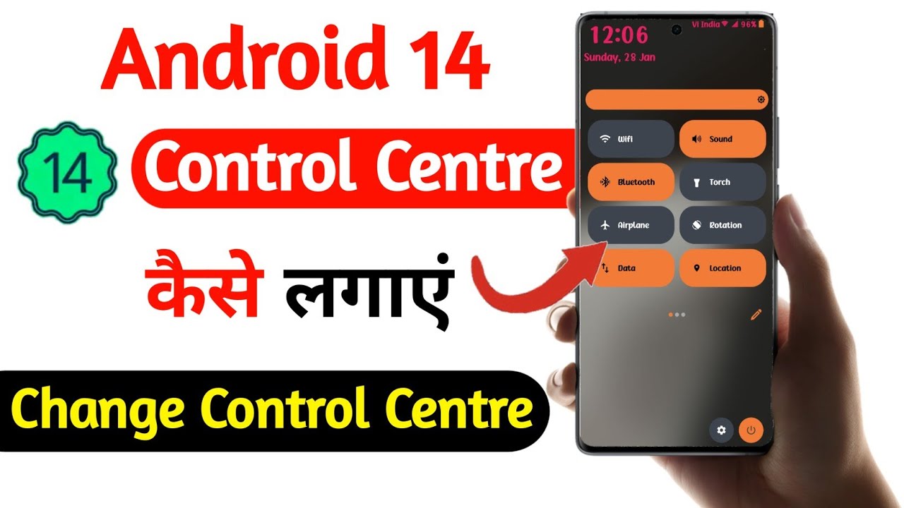 android 14 crazy control centre | android 14 control centre on any ...