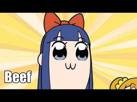 Pop Team Epic - Beef or Chicken? (Sub & Dub) Male & Female Voice
