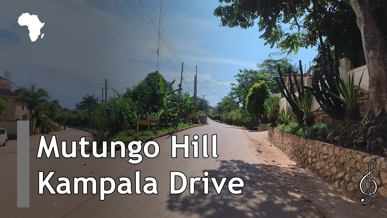 3:00 PM ⛅ Sunny Afternoon drive around Mutungo Hill, a Kampala City ...
