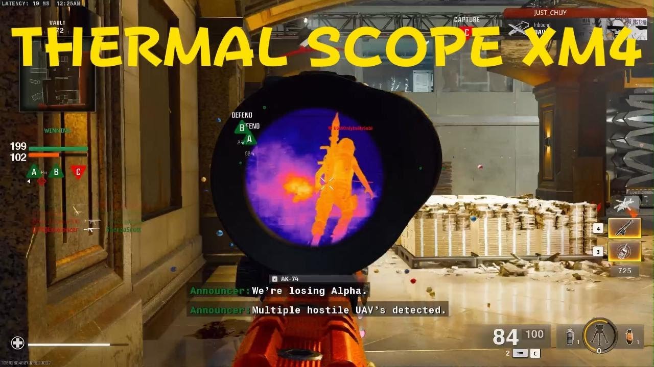 Thermal scope XM4 GUMBALL Ballistics AR - YouTube