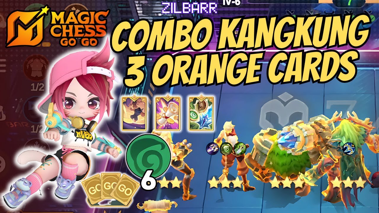 COMMANDER WANWAN COMBO KANGKUNG PAKE 3 GO GO CARD ORANGE!! 6 NATURE ...