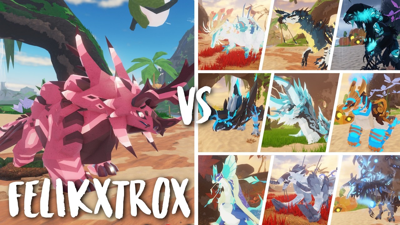 How Strong Is FELIKXTROX In Creatures Of Sonaria! - YouTube