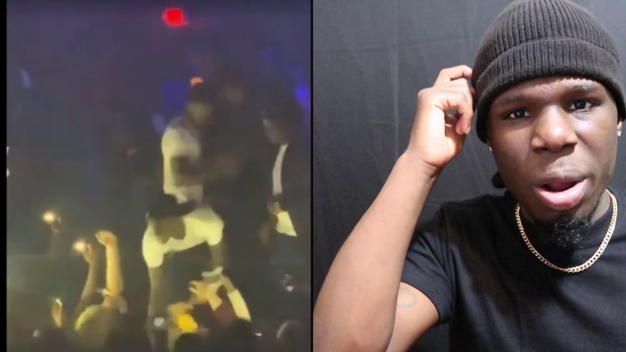 Quando Rondo drop kicks a fan at his show ! - YouTube