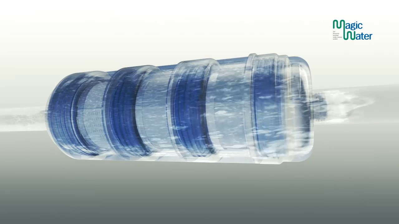 MAGICCOS Magic Water _3 step filter 매직코스 매직워터_3단계 필터 - YouTube