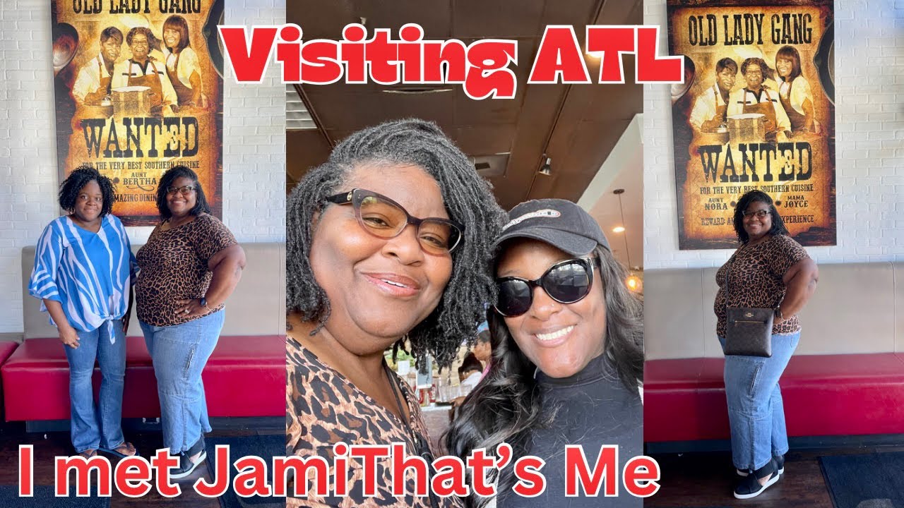 Visiting ATL | I met the Beautiful Jami That’s Me | OLG #travelvlog # ...