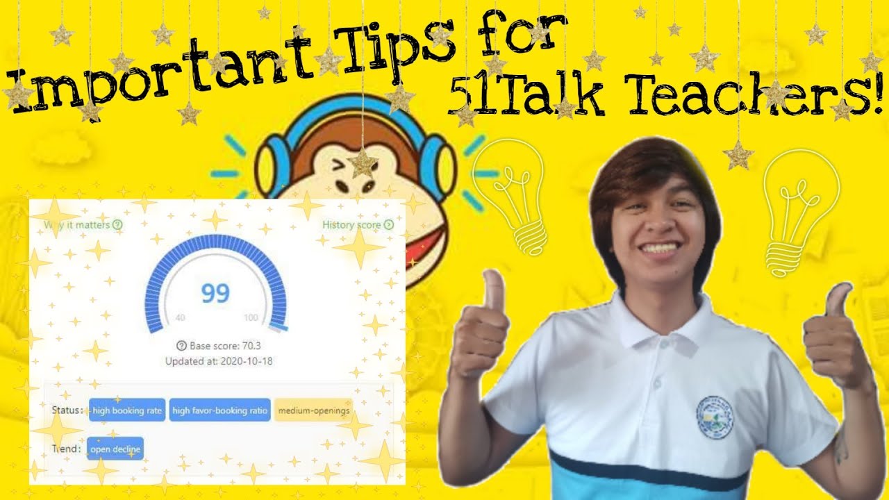 5 1st Tips for 51Talk Teachers! - YouTube
