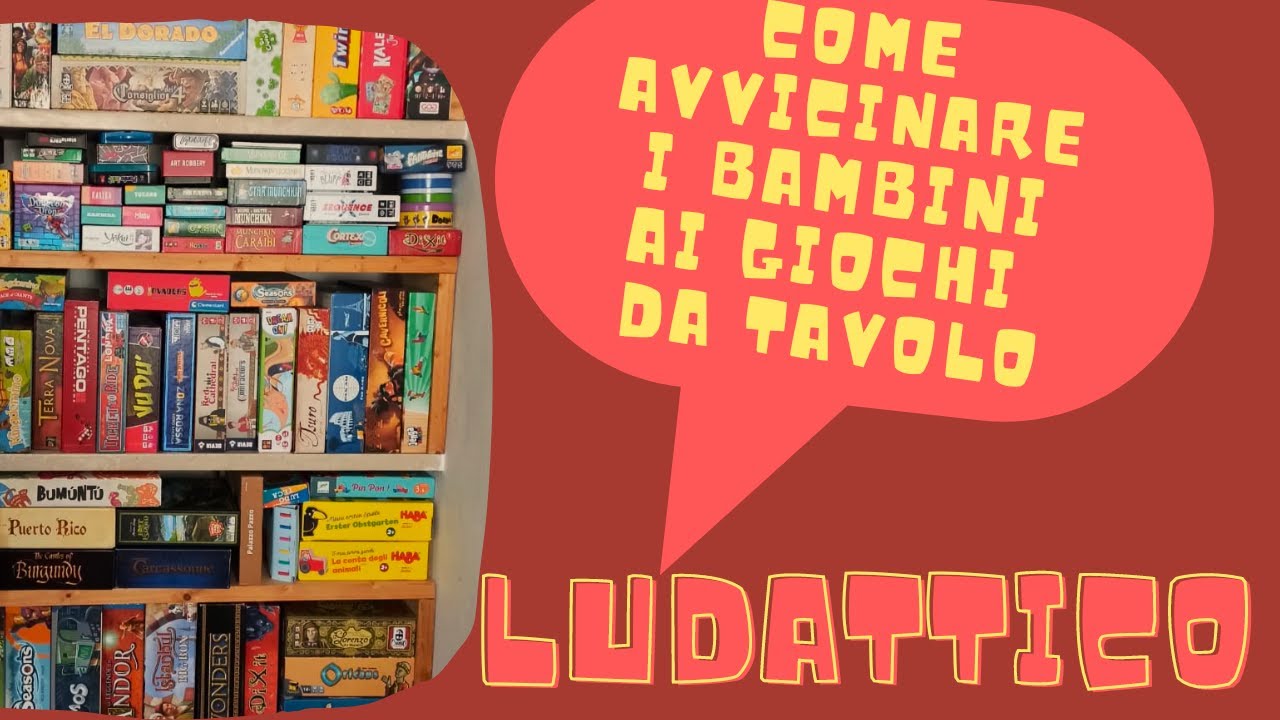 Come avvicinare i bambini ai giochi da tavolo - YouTube