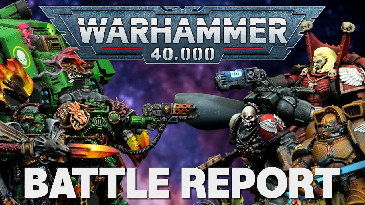 Warhammer 40K - Blood Angels vs Salamanders - 2000 Punkte Pariah Nexus ...
