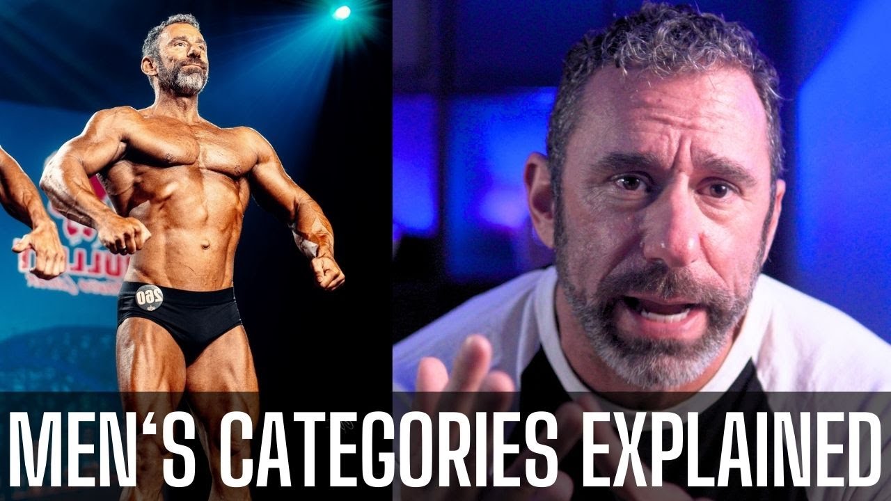 Men's Competitive Bodybuilding Categories Explained - YouTube