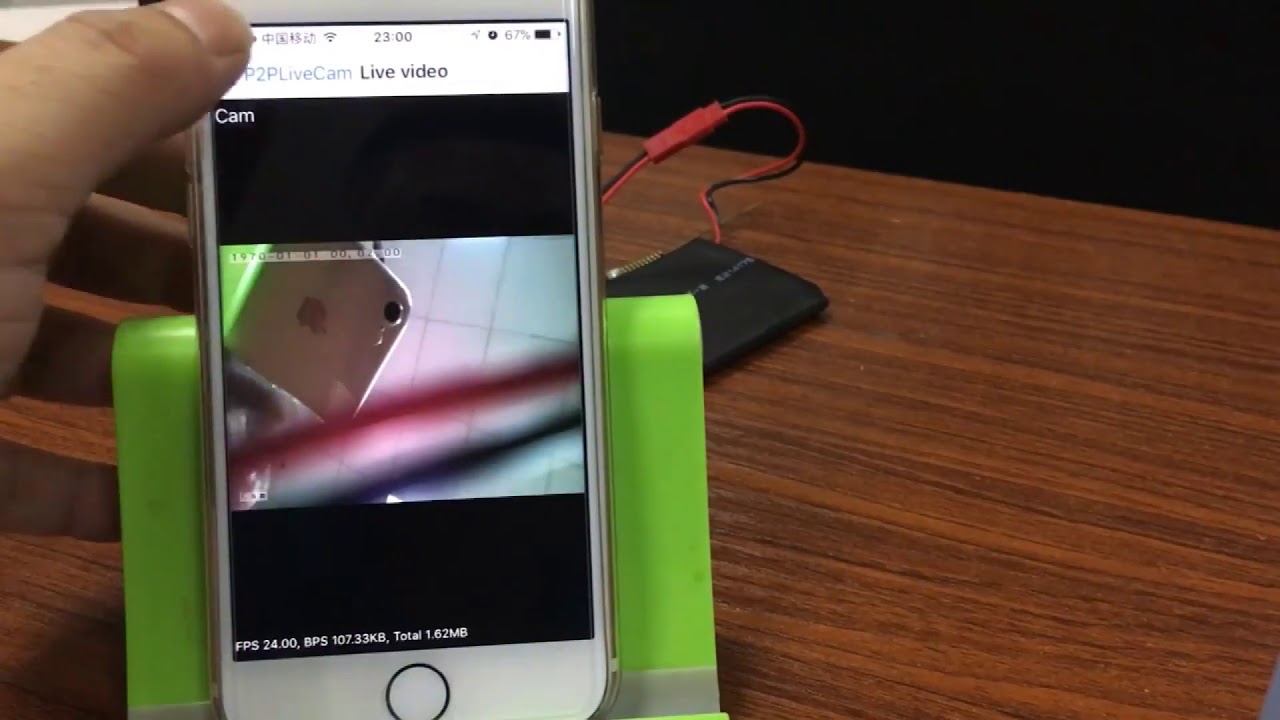 WiFi mini camera set up - YouTube