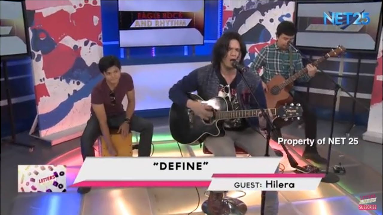 HILERA - DEFINE (NET25 LETTERS AND MUSIC) - YouTube