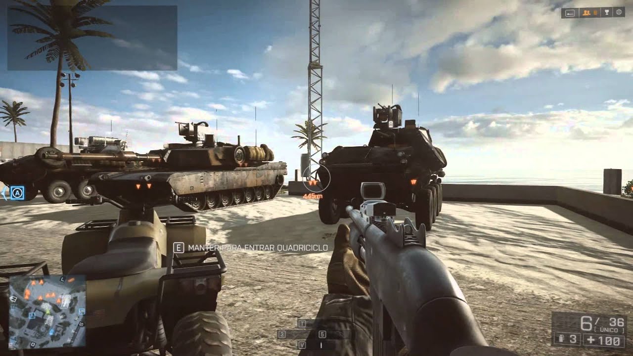 Battlefield 4 Batedor no modo Conquista: SOFLAM parte 1 - YouTube