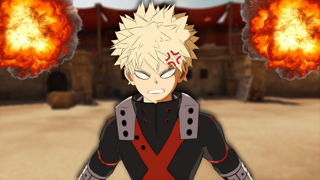 I Became Bakugo In VR! |Blade & Sorcery| - YouTube