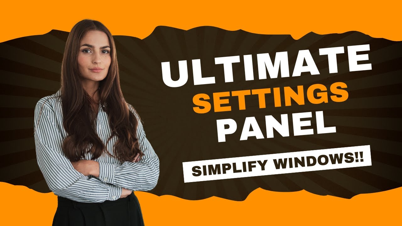 Ultimate Settings Panel v5.6 Demo Video - YouTube