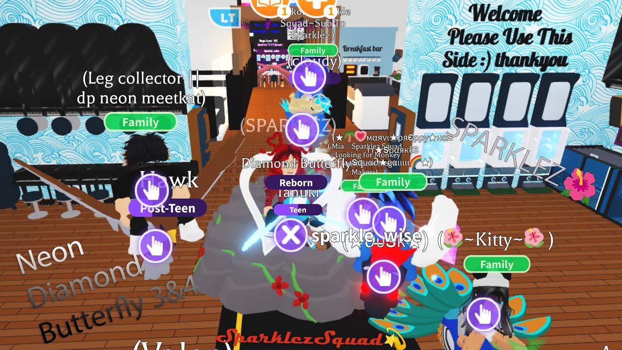 Diamond Butterfly Neons 3&4 #sparklez #playadoptme #adoptme - YouTube