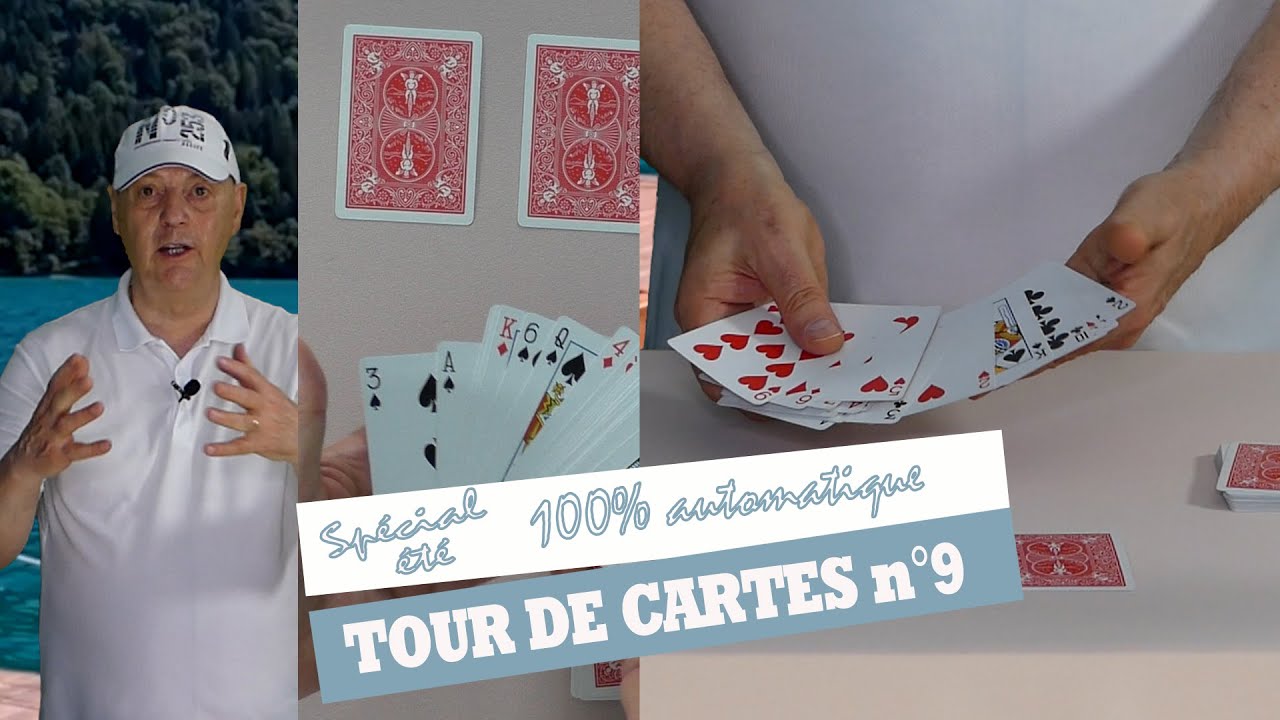 CES CARTES SONT FOLLES 😎 🎩 ♠️ ♥️ ♦️ ♣️ (tour de cartes expliqué et sous ...