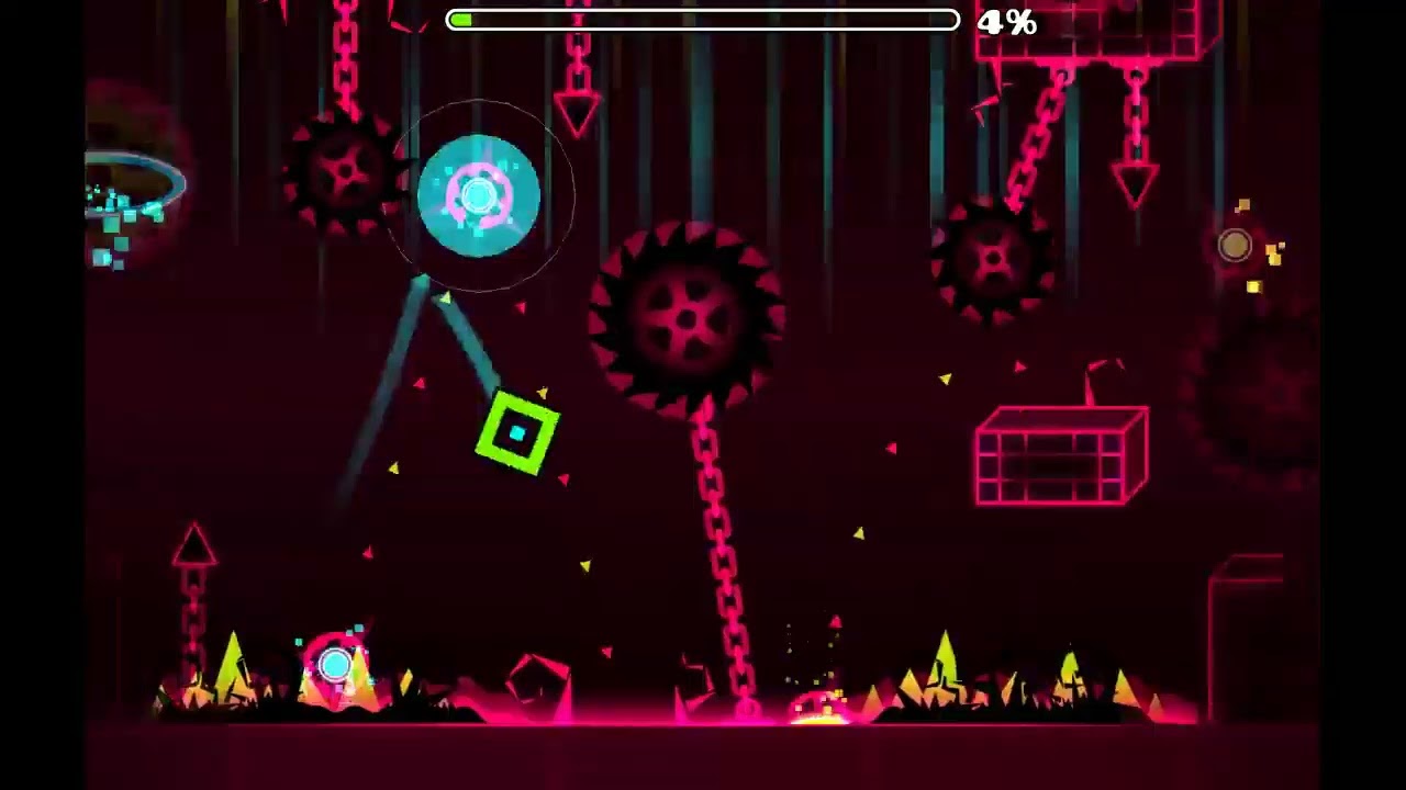 Playing GD [Beating 8o and Req On} Using controller - YouTube