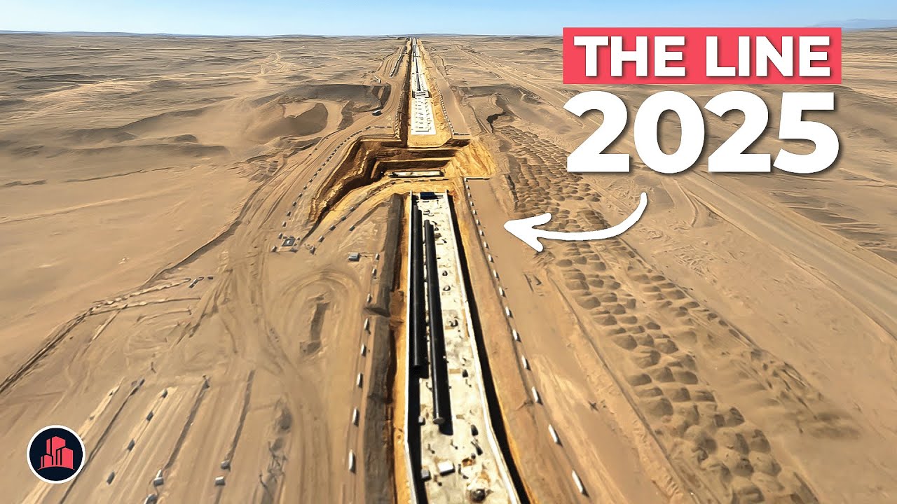 Foi Revelado Novos Detalhes do Real Progresso das Obras de The Line ...