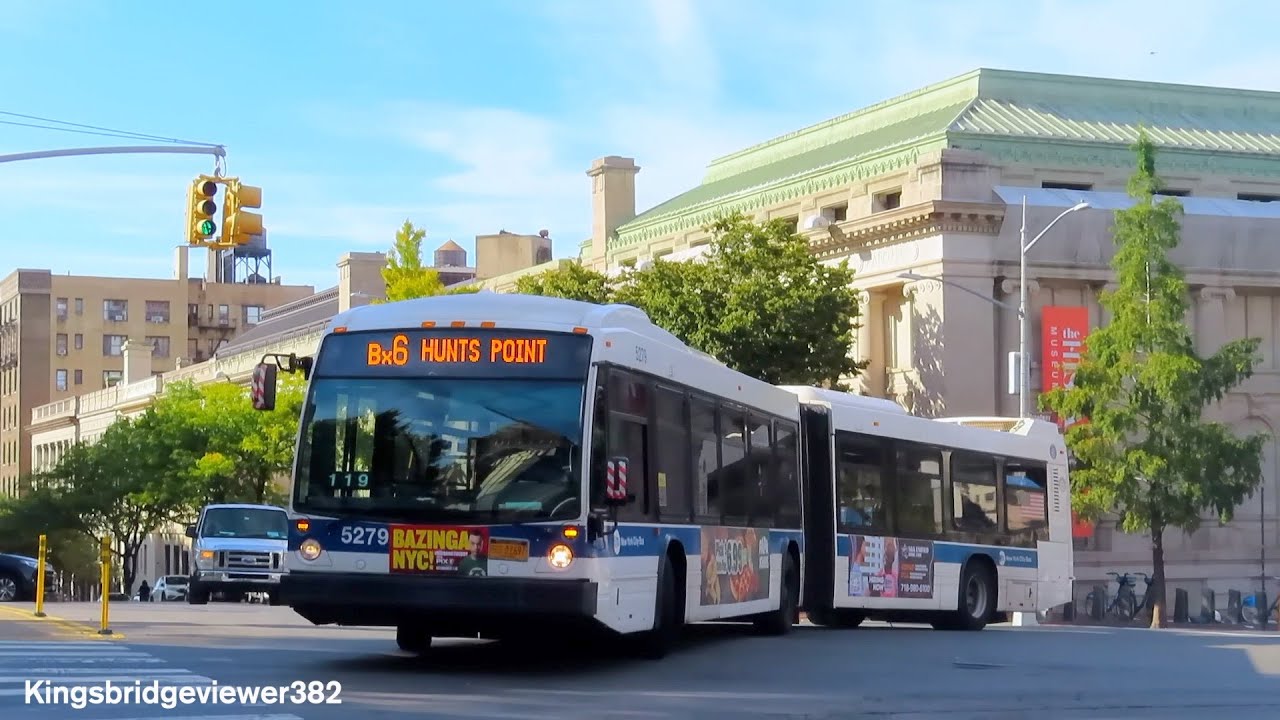 MTA New York City Bus: 2012 Nova Bus LFS Articulated 5279 on the Bx6 ...