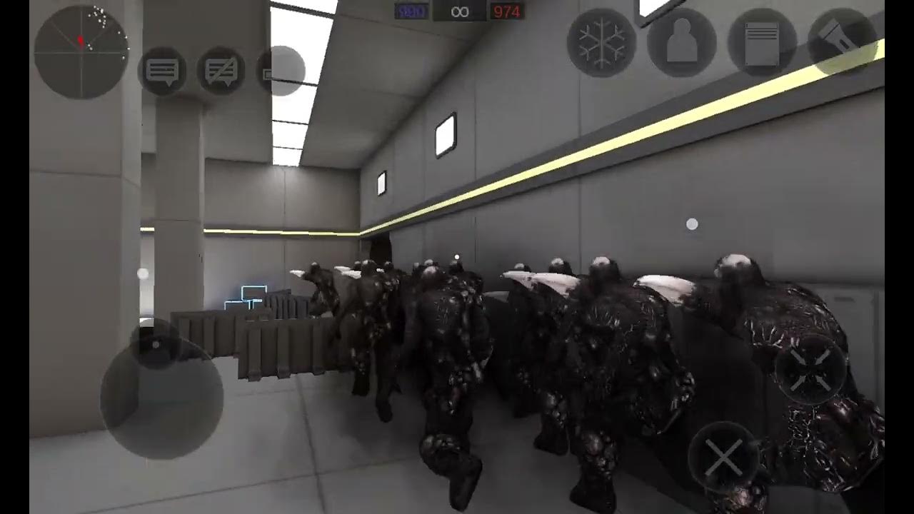 Zombie simulation Combat - YouTube