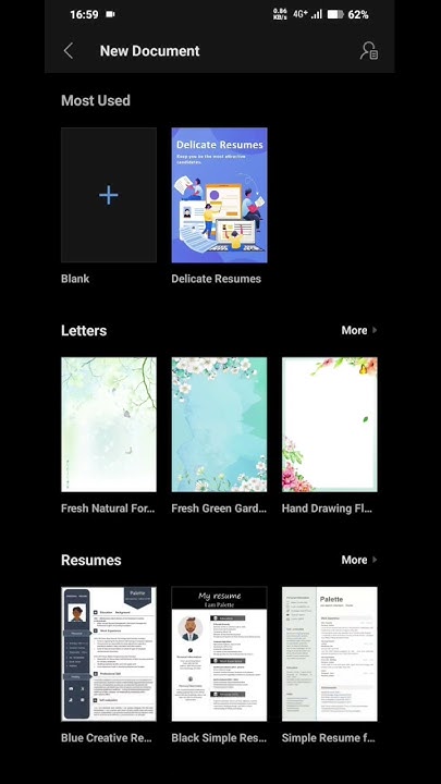 How to create Document and Spreadsheets using wps office - YouTube