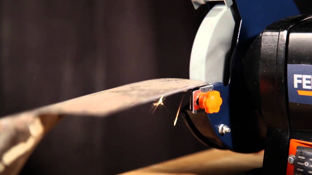 FERM Bench Grinder - 150mm - BGM1020 - YouTube