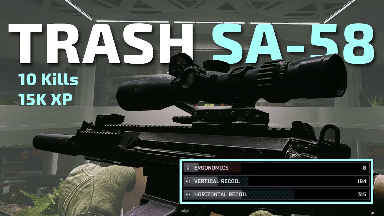 Trash SA-58 Build | Escape From Tarkov [2021] - YouTube