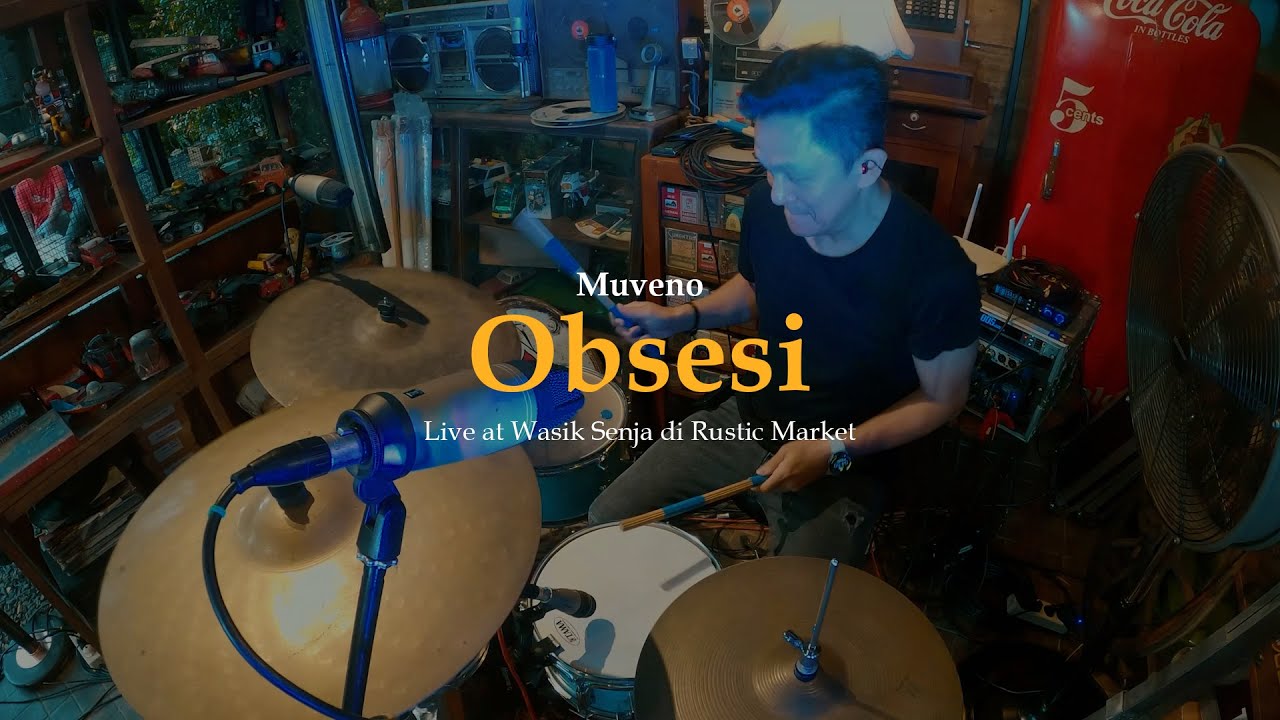 Muveno - Obsesi (Live at Wasik Senja di Rustic Market) - YouTube