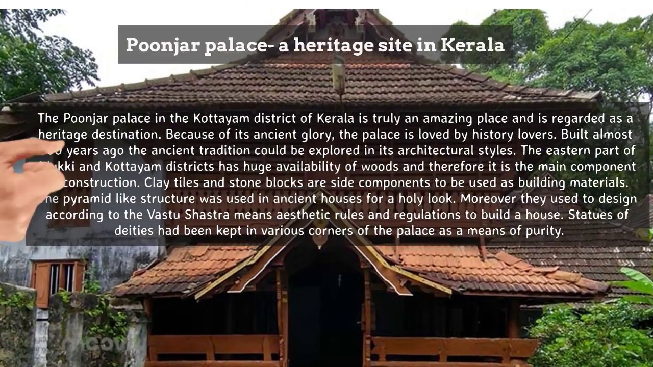 Poonjar palace - History of the Poonjar Palace - Where to stay - How to ...