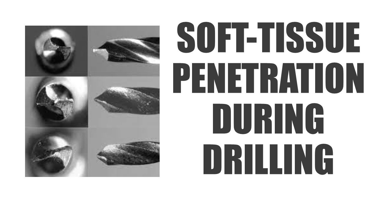 Skills Lab : Soft tissue penetration during drilling - YouTube